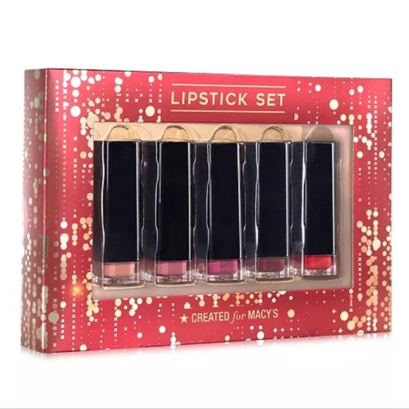 Macy's | Makeup | 5piece Lipstick Set Created For Macys | Poshmark
